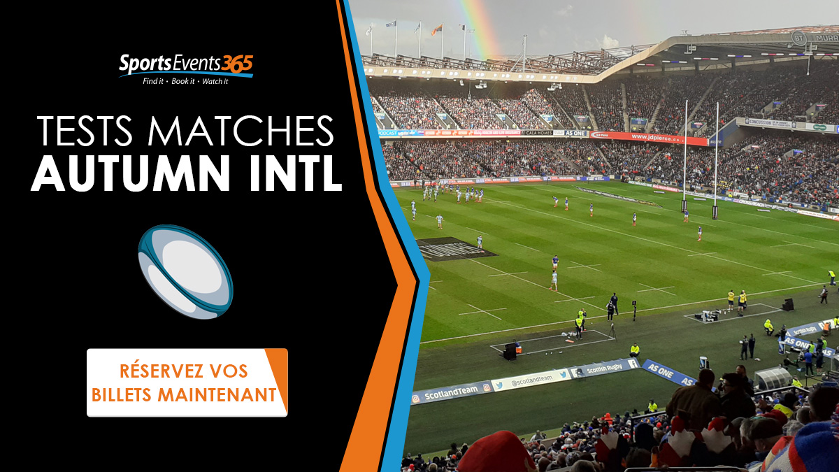 Billets rugby France - Australie - Tournée automne 2025 : Réservez dès ...